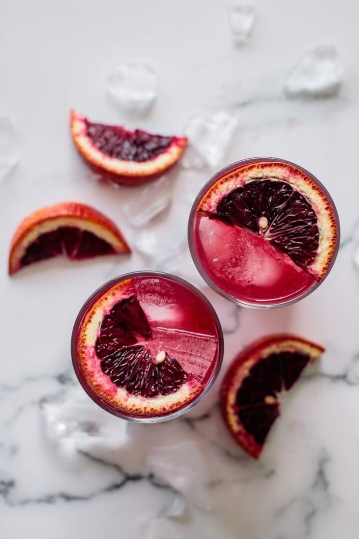 Blood Orange Lemonade (Winter Lemonade) – Milk and Pop