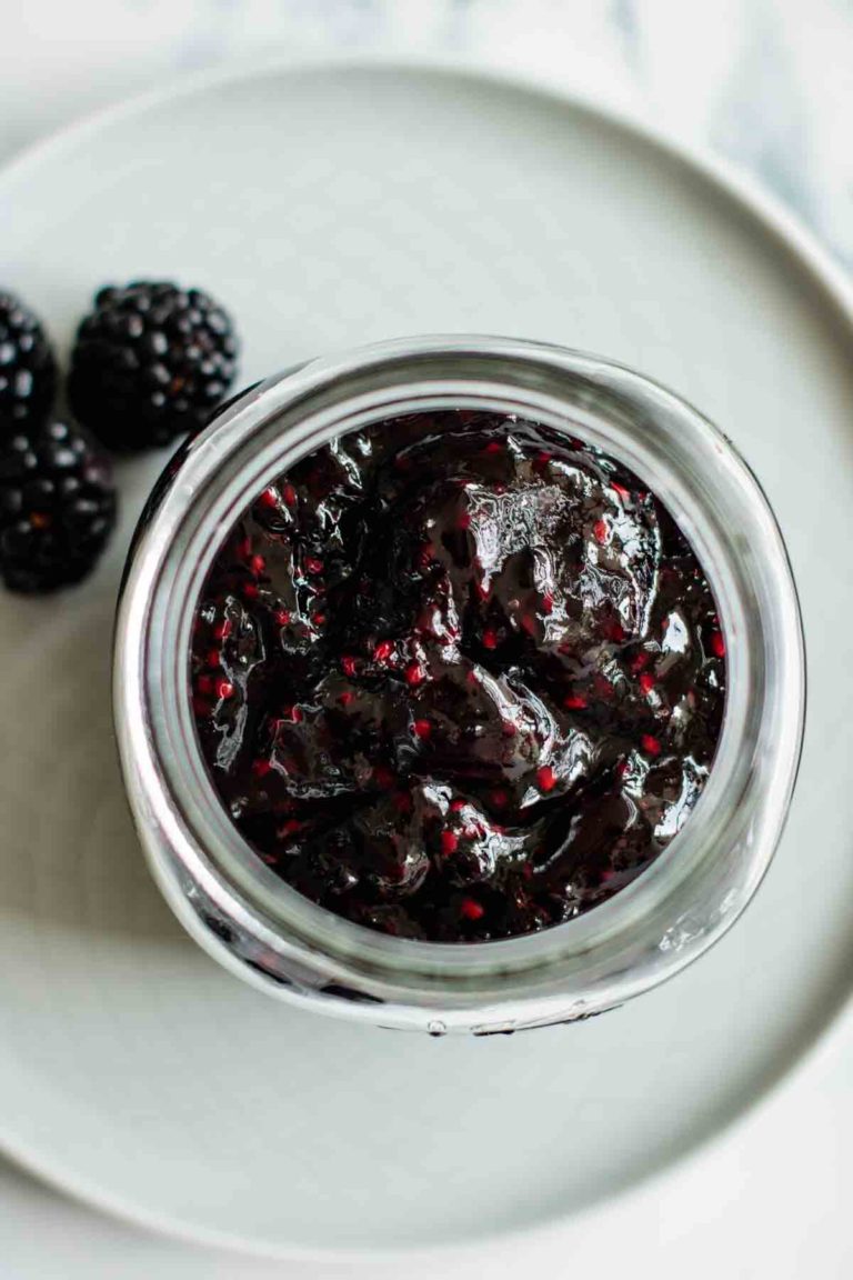 Blackberry Jam without Pectin | Easy small batch recipe – Milk and Pop