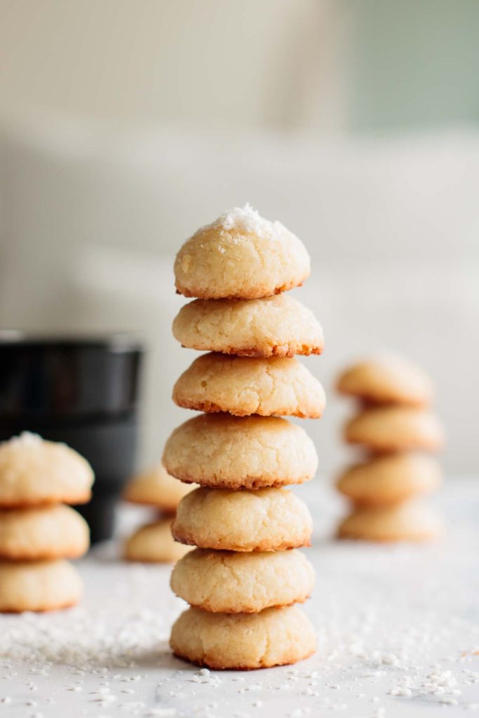 Coconut Crack Cookies | Soft and Chewy – Milk and Pop