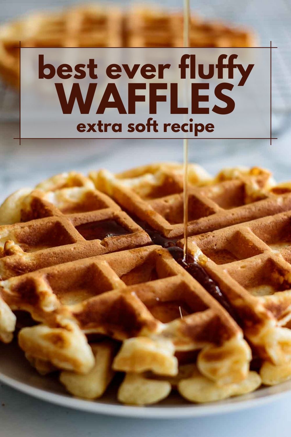 Light and Fluffy Waffles (Tips + Video) – Milk and Pop