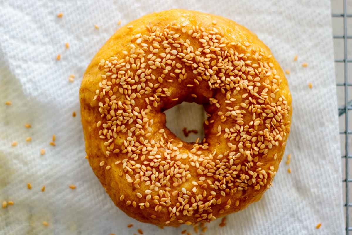 Homemade Pumpkin Bagels – Milk and Pop