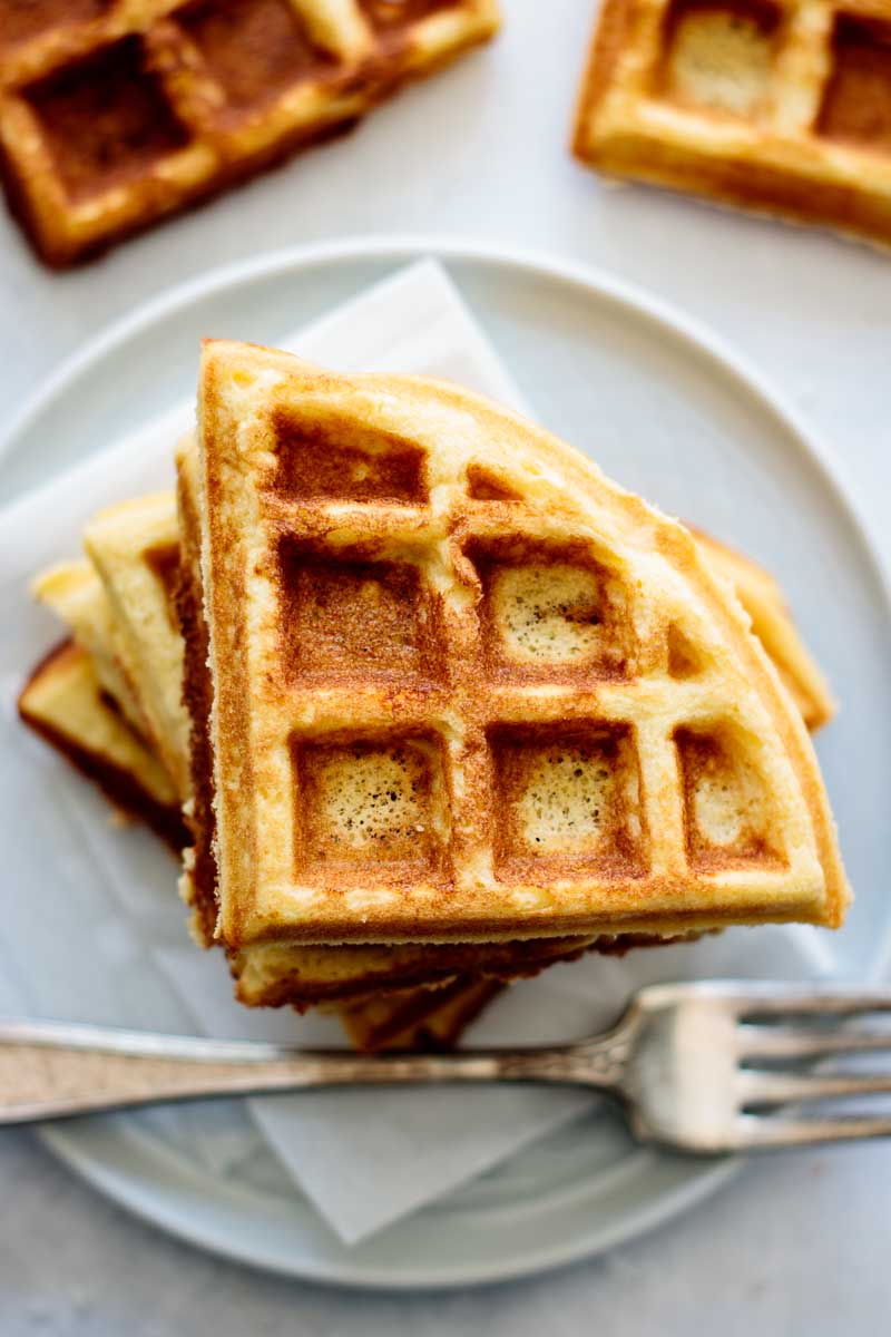 Keto Coconut Flour Waffles – Milk and Pop