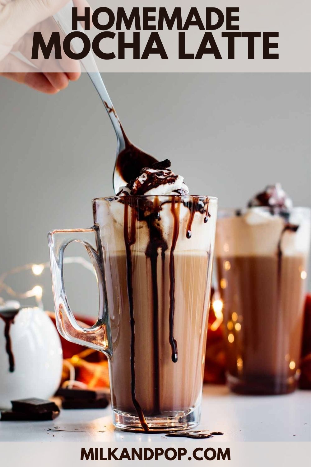 Starbucks Mocha Latte (Copycat Recipe) – Milk and Pop