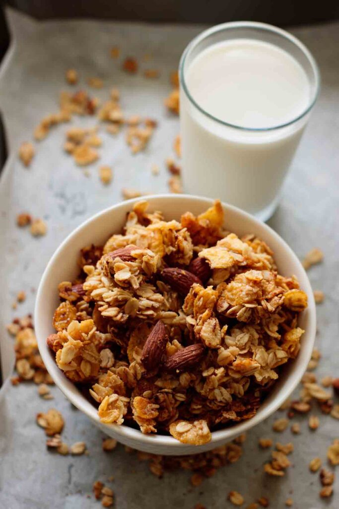 Cornflake Cereal Granola – Milk and Pop