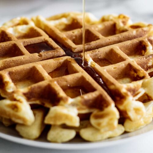 Light and Fluffy Waffles (Tips + Video) – Milk and Pop