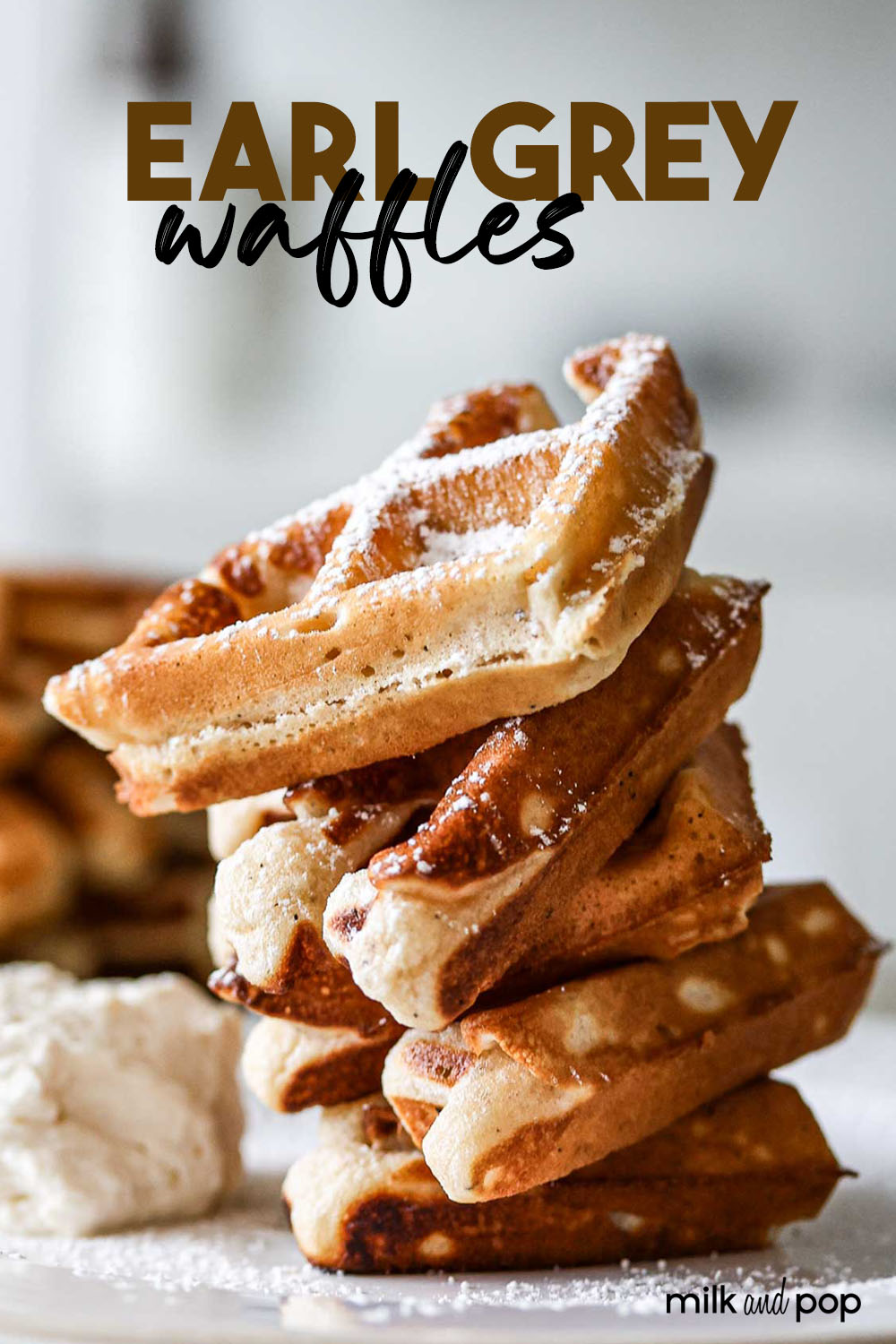 Earl Grey Waffles – Milk and Pop