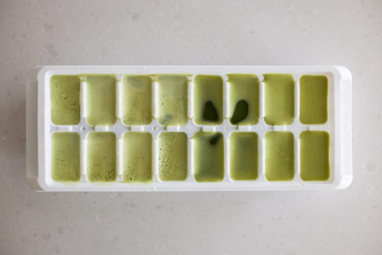 Matcha Ice Cubes – Milk and Pop
