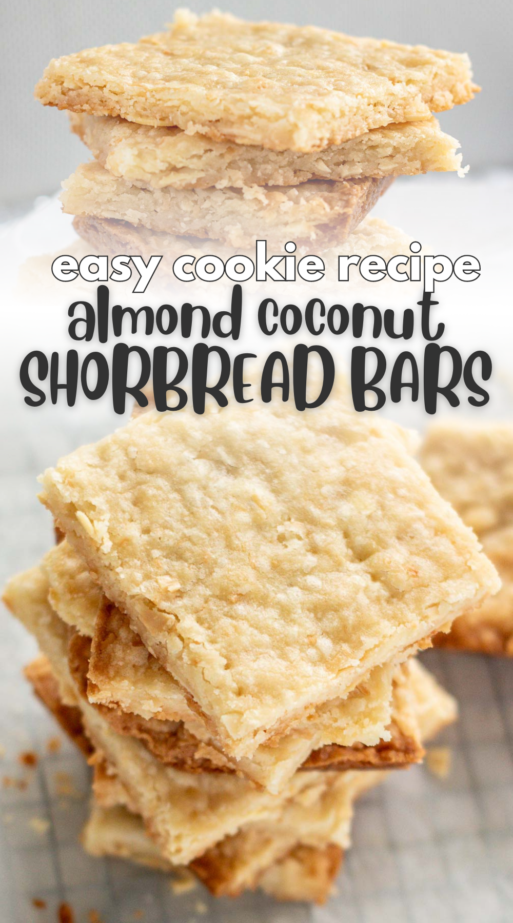 Almond Coconut Shortbread Bars – Milk and Pop